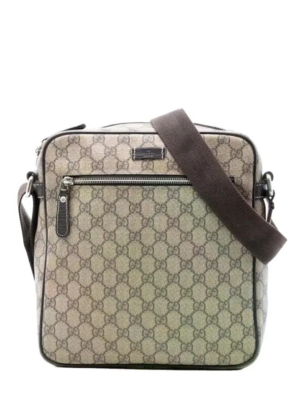 Gucci Gg Supreme Crossbody Bag - Neutrals