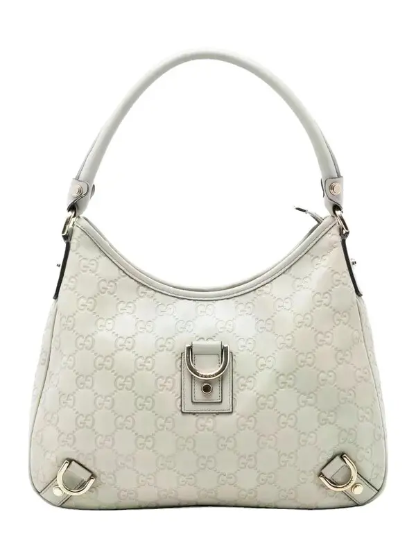 Gucci 2016-2026 Ssima Abbey D Ring Shoulder Bag - White