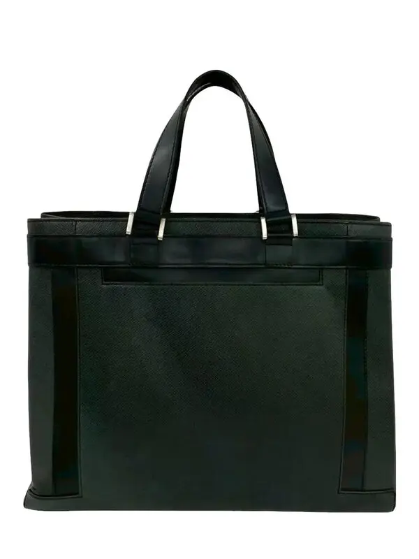 LOUIS VUITTON Taiga Kasbek Pm Business Bag - Black