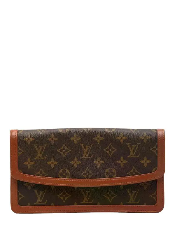 LOUIS VUITTON 2005 Monogram Pochette Dame Pm - Brown