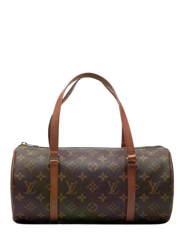 LOUIS VUITTON 1993 Monogram Papillon 30 Handbag - Brown