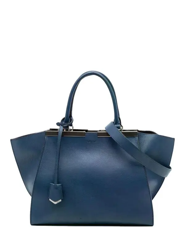 Fendi 2010-2026 Medium 3jours Satchel - Blue