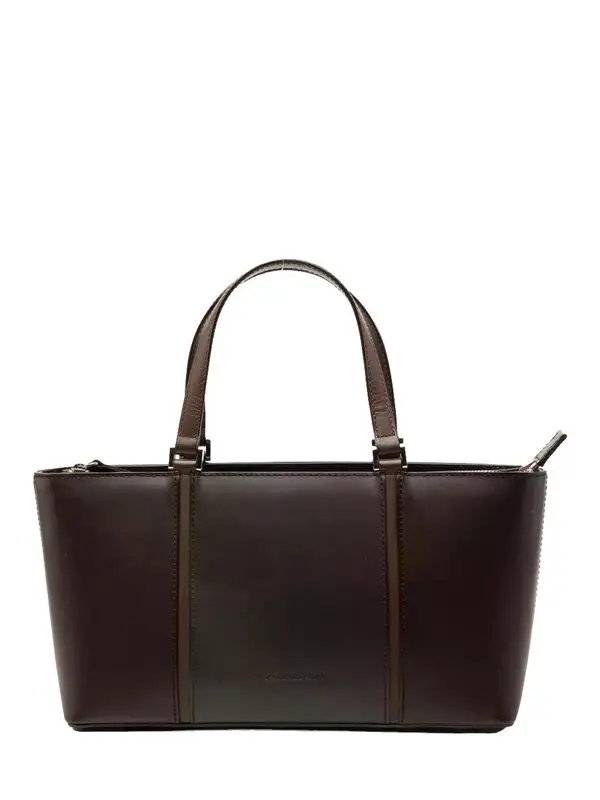 Burberry Leather Handbag - Brown