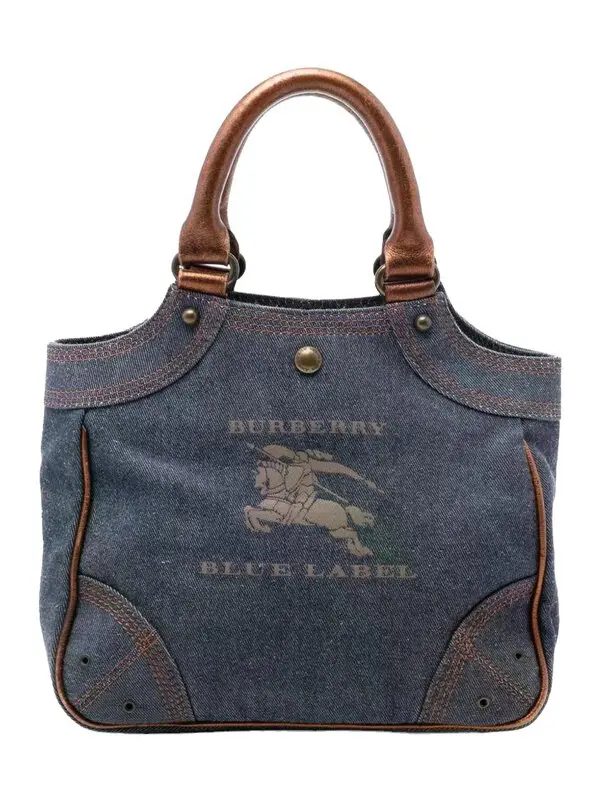 Burberry Denim Handbag - Blue
