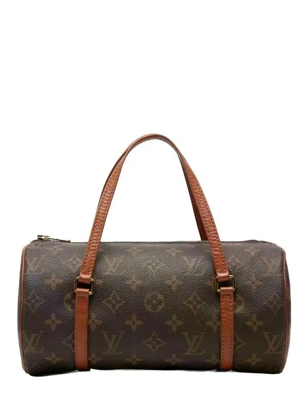 LOUIS VUITTON 1993 Monogram Papillon 26 Handbag - Brown