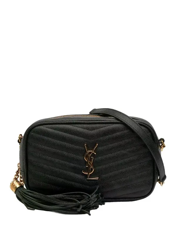 Saint Laurent Monogram Camera Bag - Black