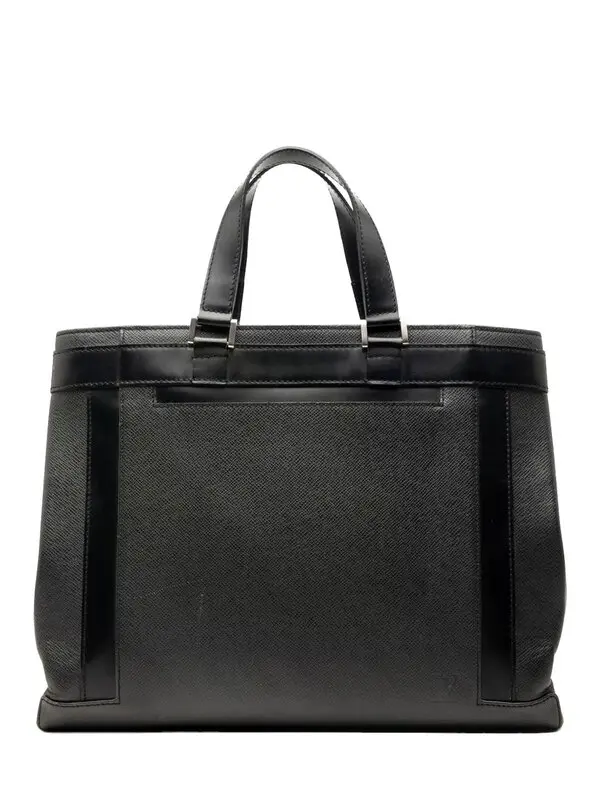 LOUIS VUITTON 2005 Taiga Kasbek Pm Business Bag - Black