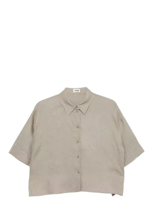 DRYKORN Yarika Short-sleeve Shirt - Neutrals