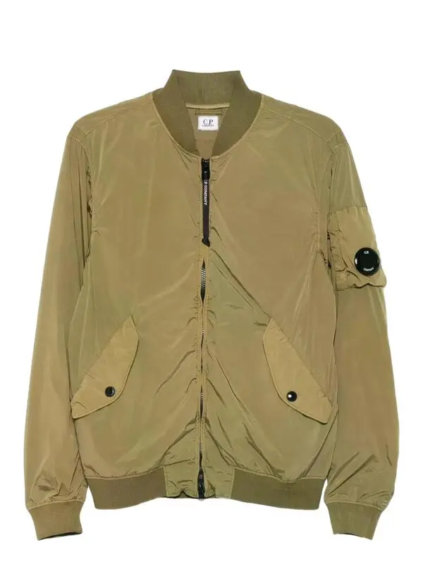 C.P. COMPANY Lens-detail Bomber Jacket - Green