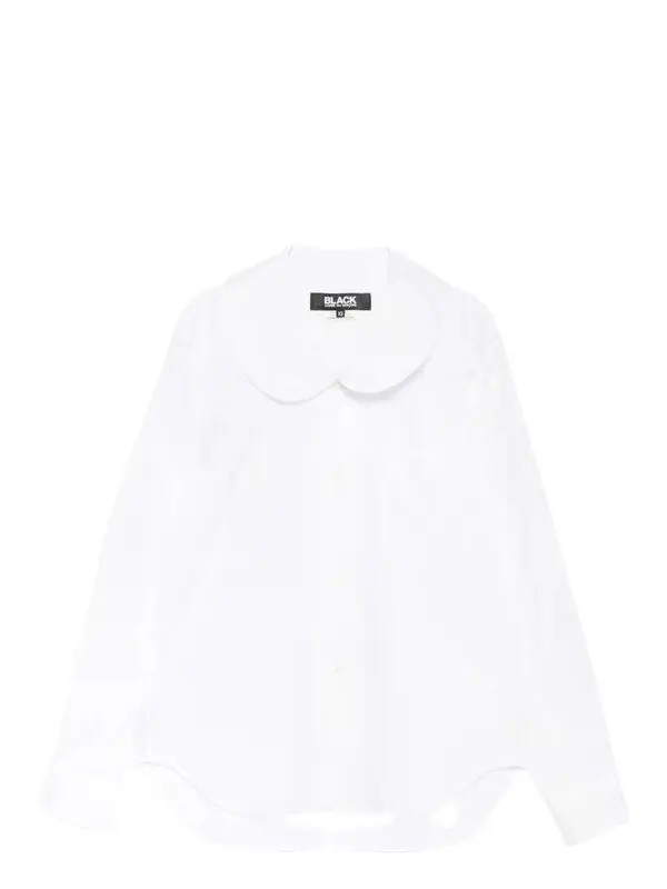 Comme Des Garçons Peter Pan Collar Shirt - White