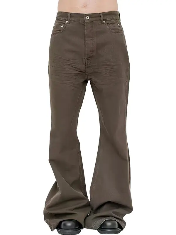Rick Owens Bolan Bootcut Jeans - Brown