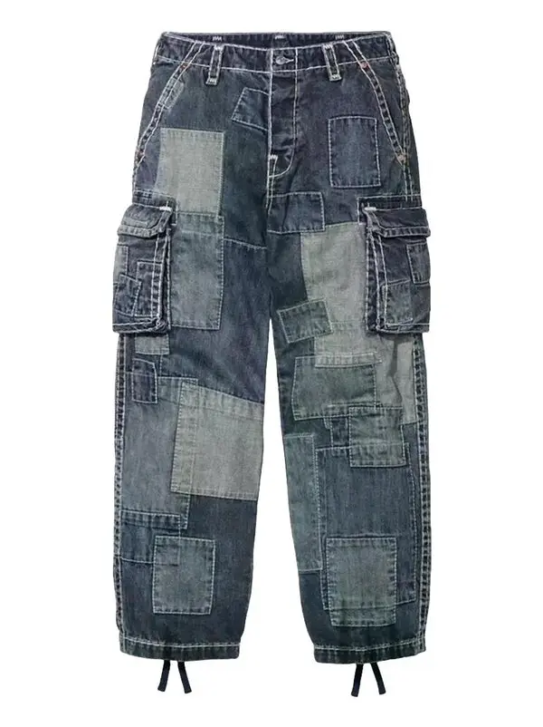 Supreme Patchwork Cargo Pants - Blue