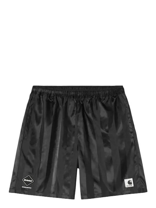 Carhartt Wip X F.c.r.b Game Shorts - Black
