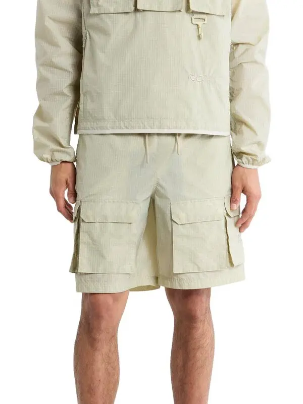 RC OUTDOOR SUPPLY Tahoe Nylon-blend Cargo Shorts - Sulphur