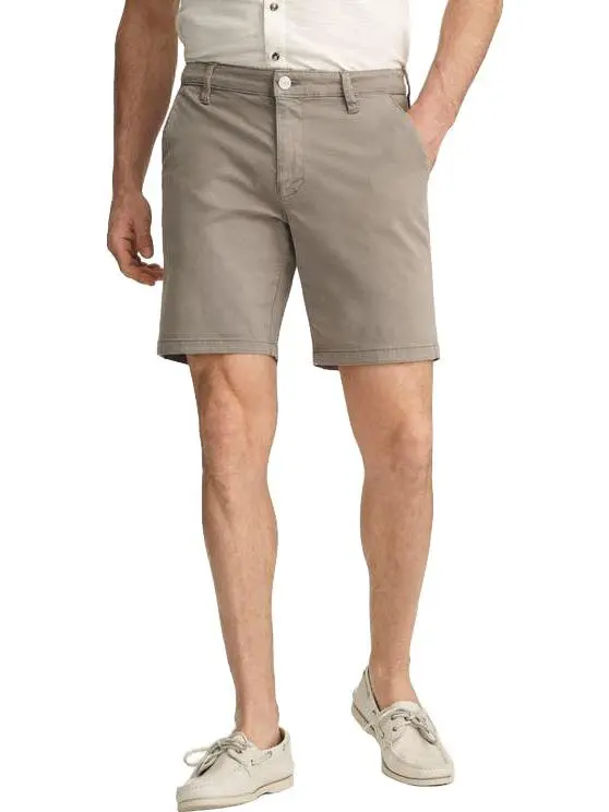 34 Heritage Slim Fit Twill Chino Shorts - Driftwood Twill