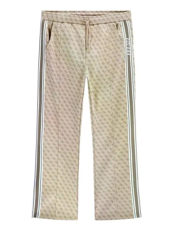 Guess Straight Leg Sweat Trousers - Neutrals