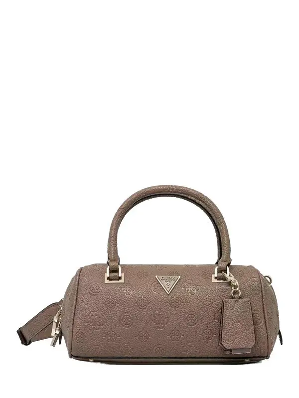 Guess Cresidia Logo-debossed Tote Bag - Brown