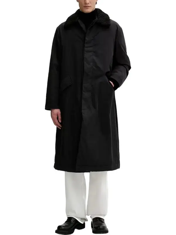 ALLSAINTS Flap-pocket Coat - Black
