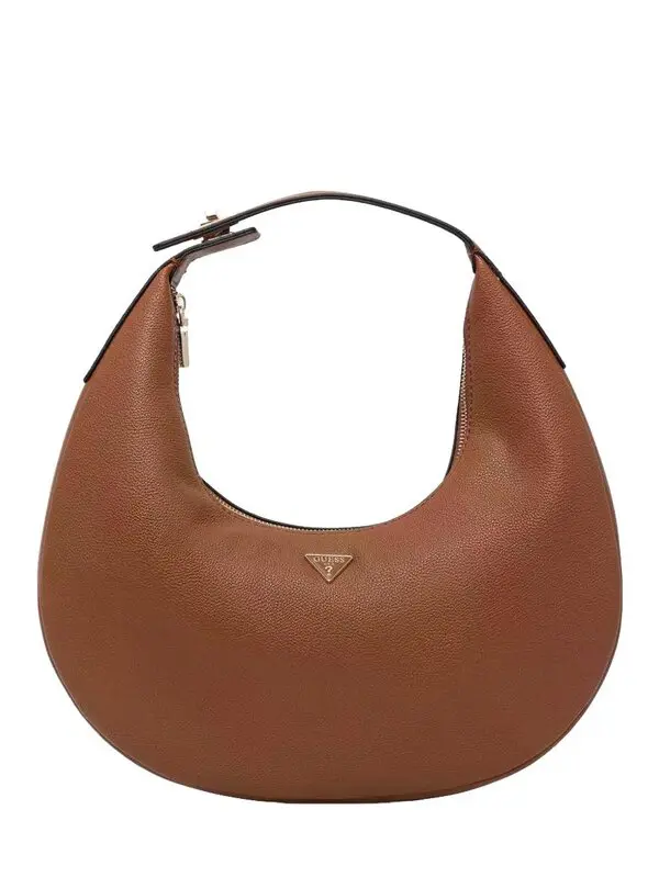 Guess Logo-plaque Tote Bag - Brown