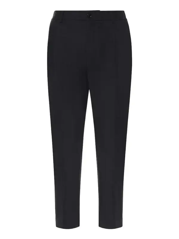 BE ABLE Pressed-crease Trousers - Black