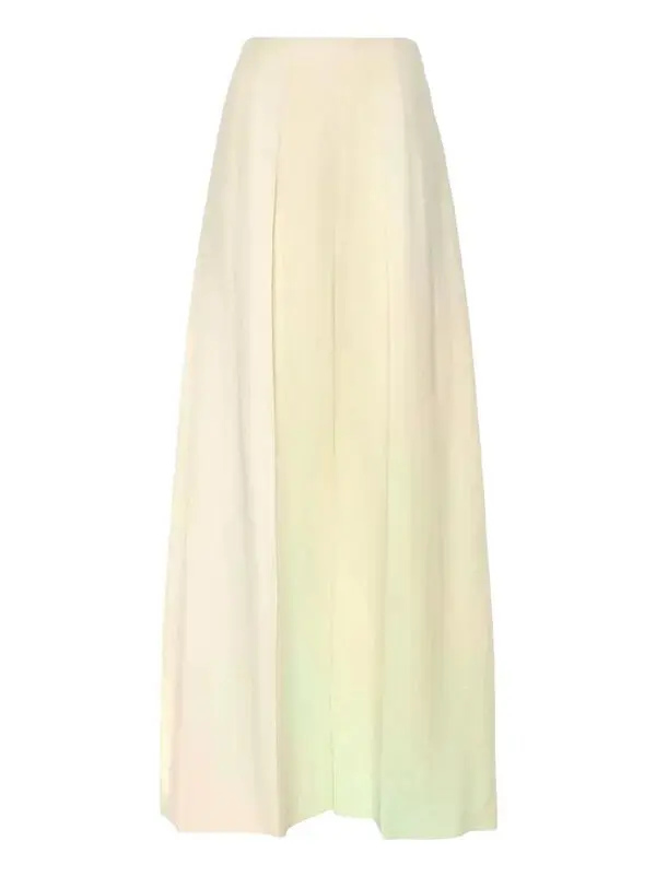 Loro Piana Pleated Palazzo Long Skirt - Neutrals