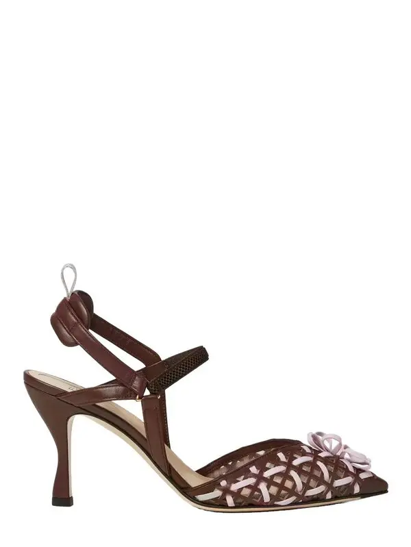 Fendi Colibrì Lite Point-toe Pumps - Brown