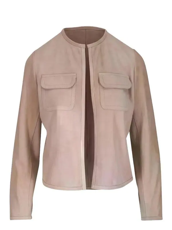 Kiton Two-pocket Suede Jacket - Neutrals