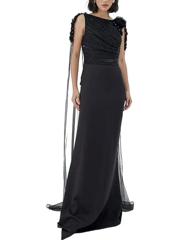 RAISHMA Delilah Gown - Black