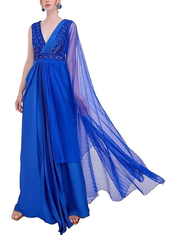 RAISHMA Anaya Gown - Blue