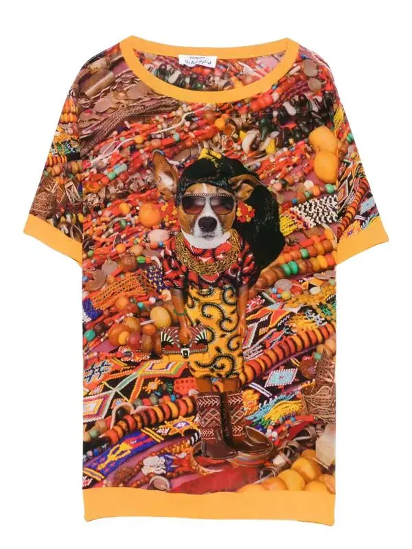 The Artistylist Graphic-print T-shirt - Orange