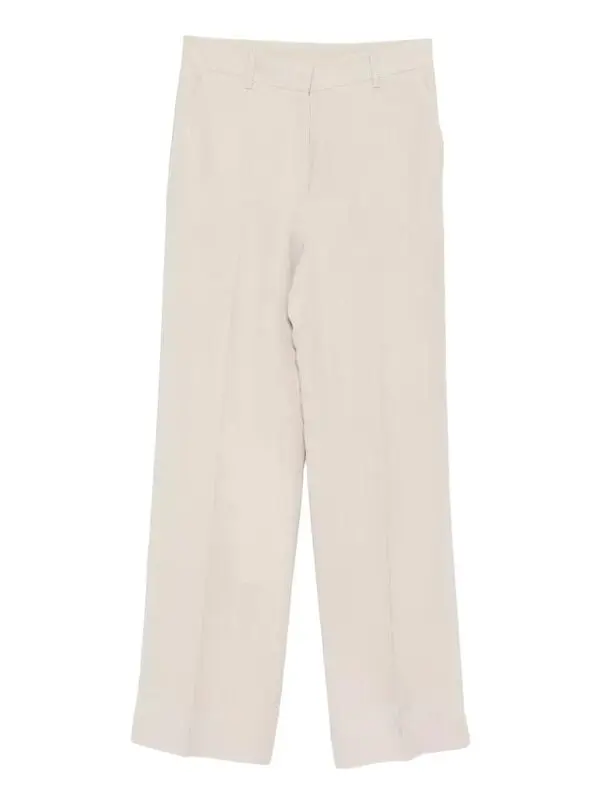 Antonelli Firenze Robinia Pressed-crease Trousers - Grey