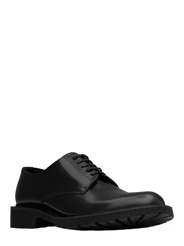 Saint Laurent Army Derby Shoes - Black