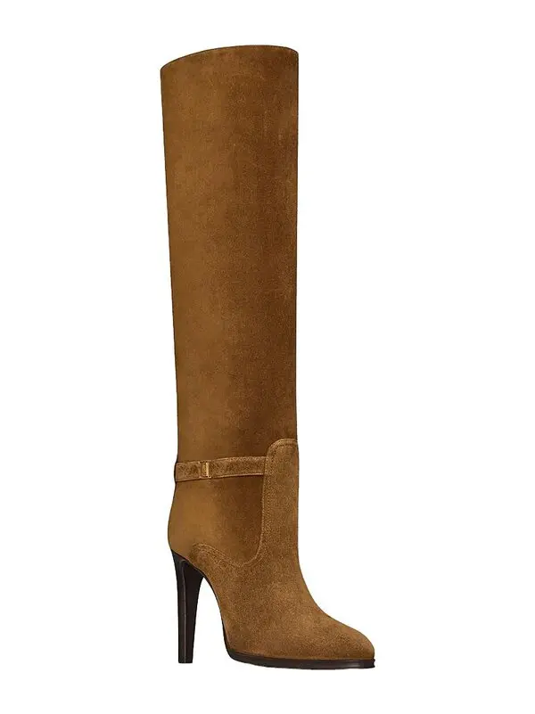 Saint Laurent Diane Boots - Land