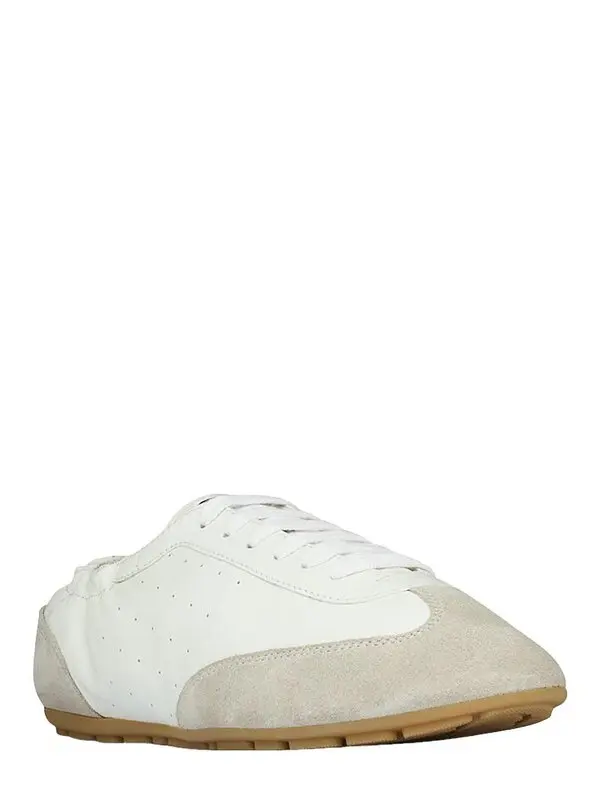 Saint Laurent Lewis Sneakers - Optic White Aluminum Grey