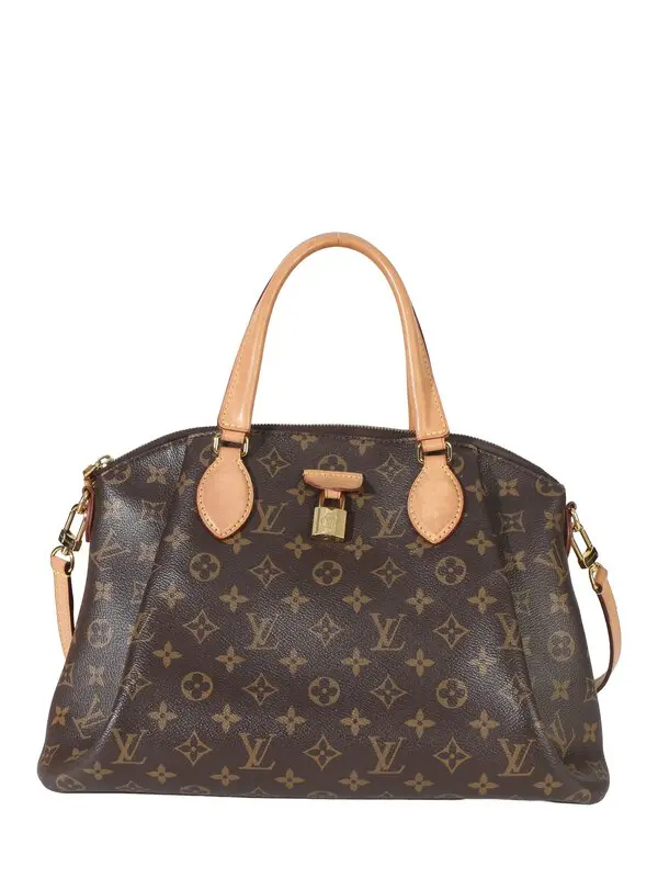 LOUIS VUITTON Rivoli Mm Shoulder Bag Monogram Canvas - Brown
