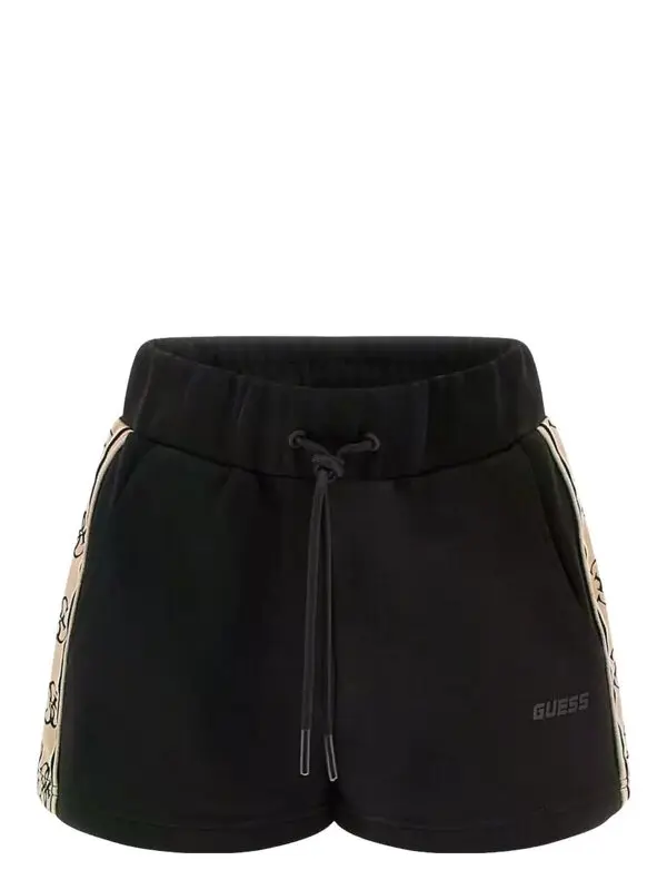 Guess Side-logo Mini Shorts - Black