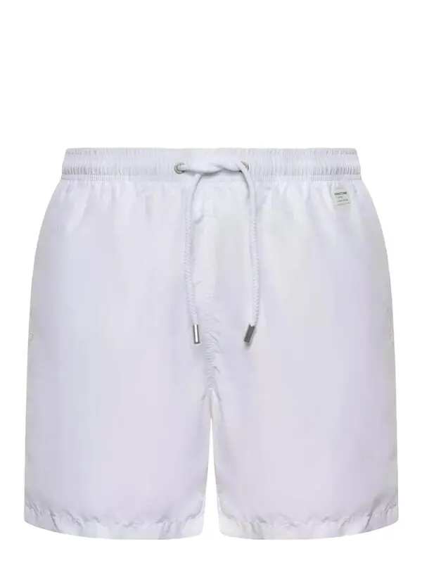 MC2 SAINT BARTH Drawstring Swim Shorts - White