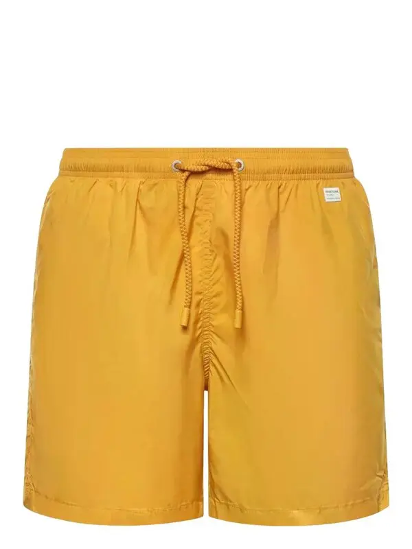 MC2 SAINT BARTH Drawstring Swim Shorts - Yellow
