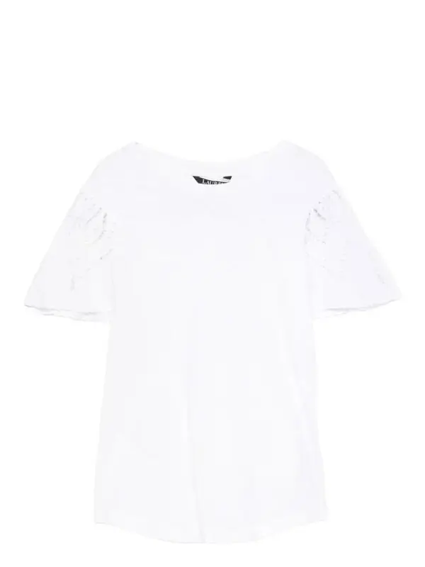 Ralph Lauren Broderie-anglaise T-shirt - White