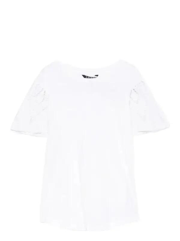 Ralph Lauren Broderie-anglaise T-shirt - White