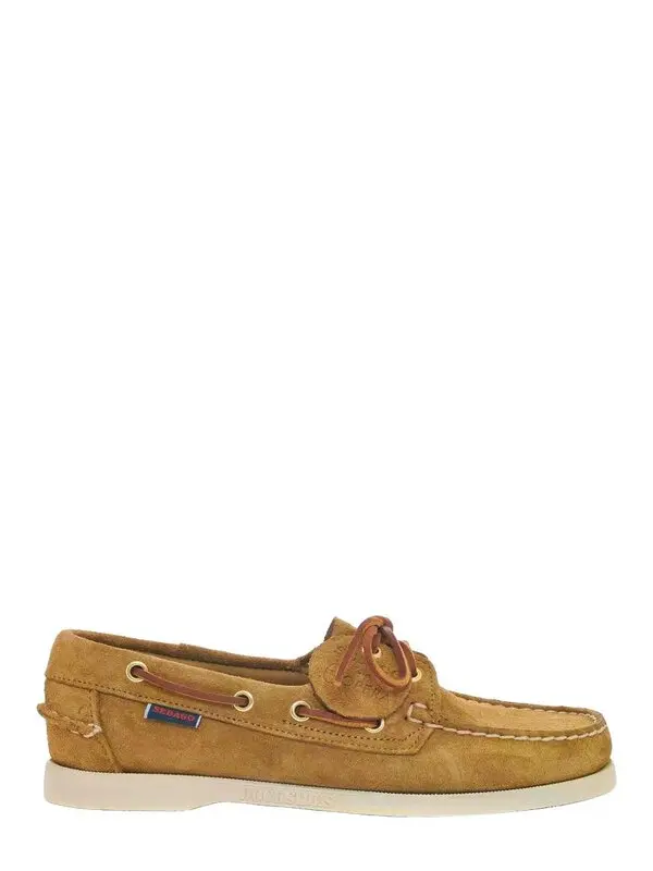 SEBAGO Docksides Suede Loafers - Neutrals
