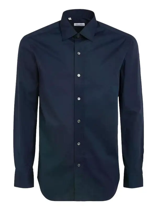 SALVATORE PICCOLO Long-sleeve Shirt - Blue