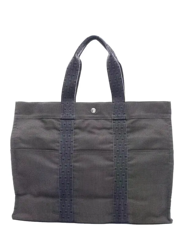 Hermès 2010s Gm Herline Tote Bag - Grey