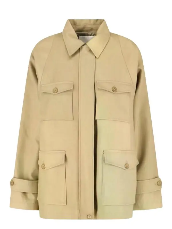 THE FRANKIE SHOP Kelia Padded Utility Jacket - Neutrals