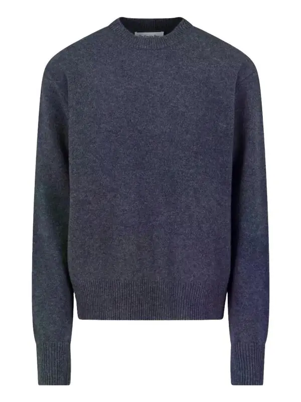 THE FRANKIE SHOP Rafaela Padded Shoulder Sweater - Grey