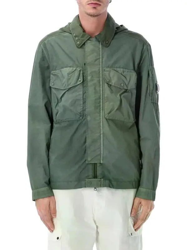 C.P. COMPANY Hooded Jacket - Green