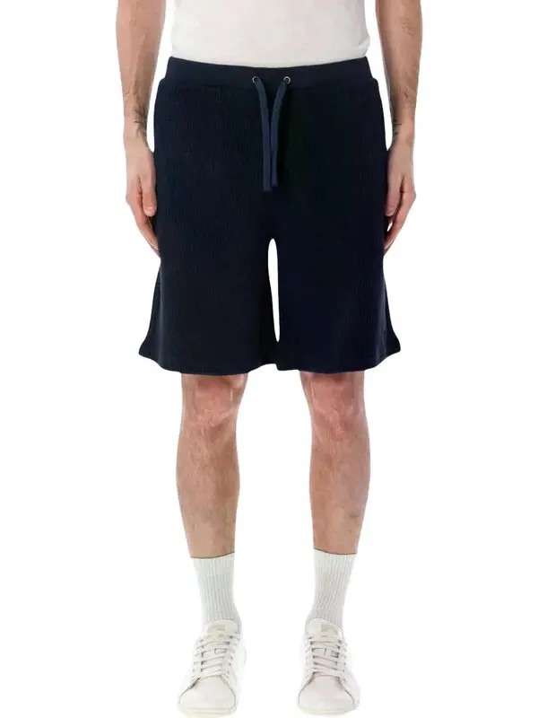Emporio Armani Drawstring Shorts - Blue