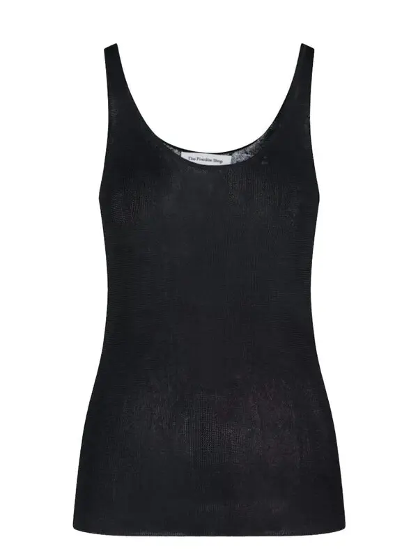 THE FRANKIE SHOP Rivo Knit Tank Top - Black
