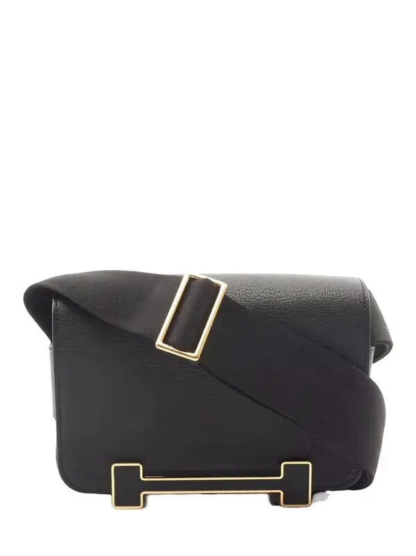 Hermès Geta Mysore Shoulder Bag - Black