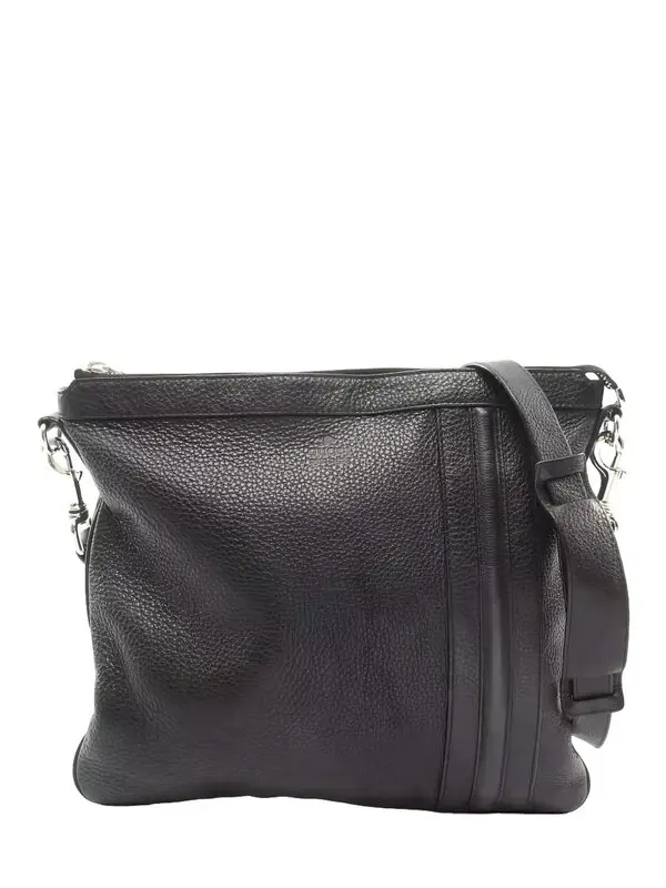 Gucci 2000s Leather Shoulder Bag - Black
